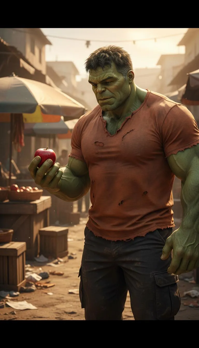 AI-Generated Cinematic Hulk Reflective Realistic 4K Images/Videos ...