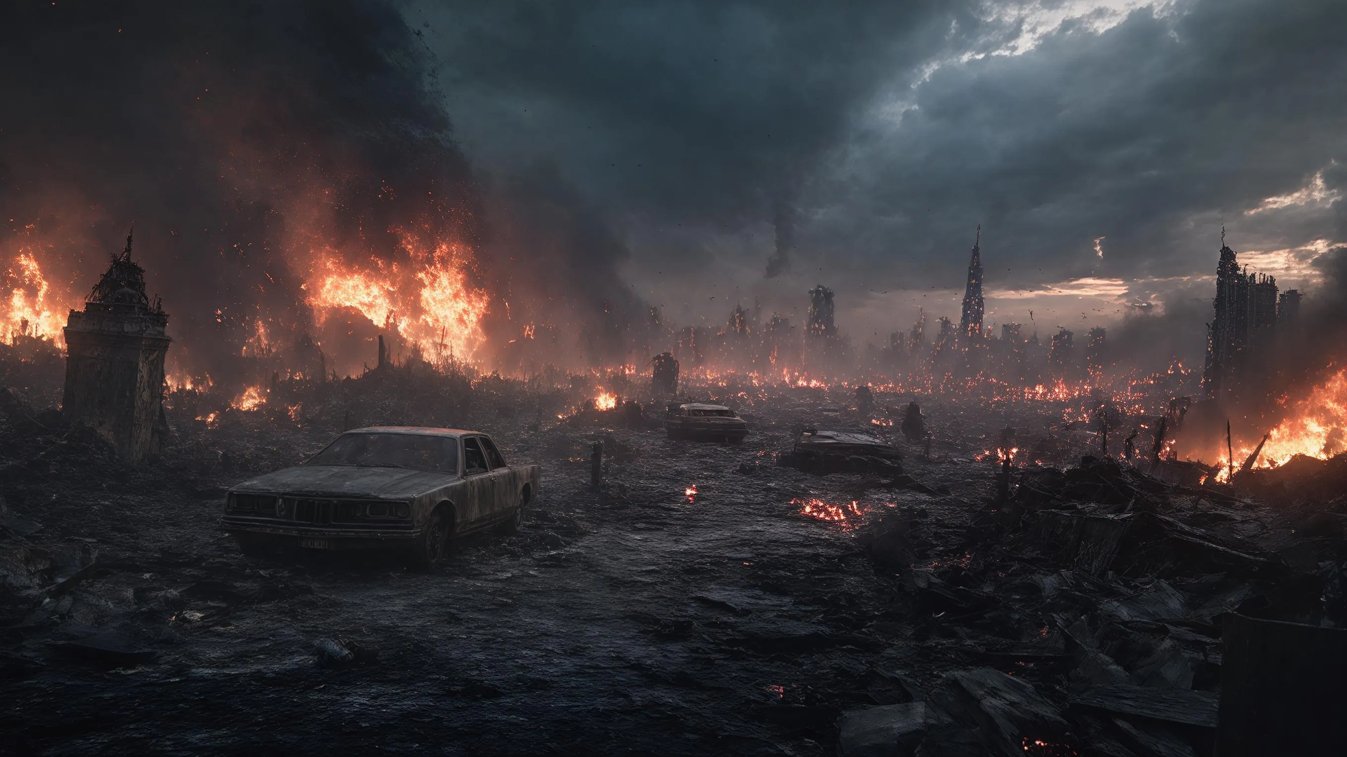 AI-Generated Dark Apocalyptic Cinematic Images/Videos | vivago.ai